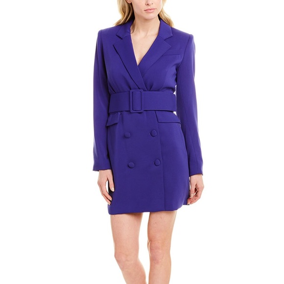 Milly | Dresses | Milly Royal Blue Doublebreasted Blazer Dress | Poshmark